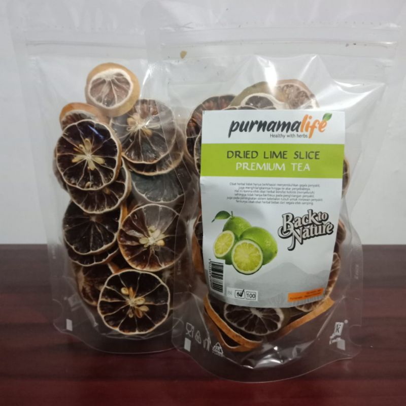 Jual Jeruk lemon & nipis kering teh herbal pelangsing dried lemon n ...