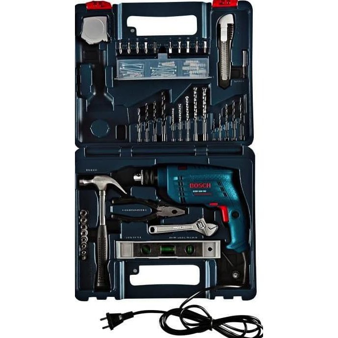 Jual -READY- BOSCH GSB 500 10MM IMPACT DRILL KIT / COMPLETE SET 10 MM ...