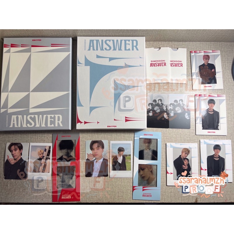 Jual ENHYPEN DIMENSION ANSWER POB WEVERSE BENEFIT PHOTOCARD ALBUM jake jay heeseung sunoo niki ...