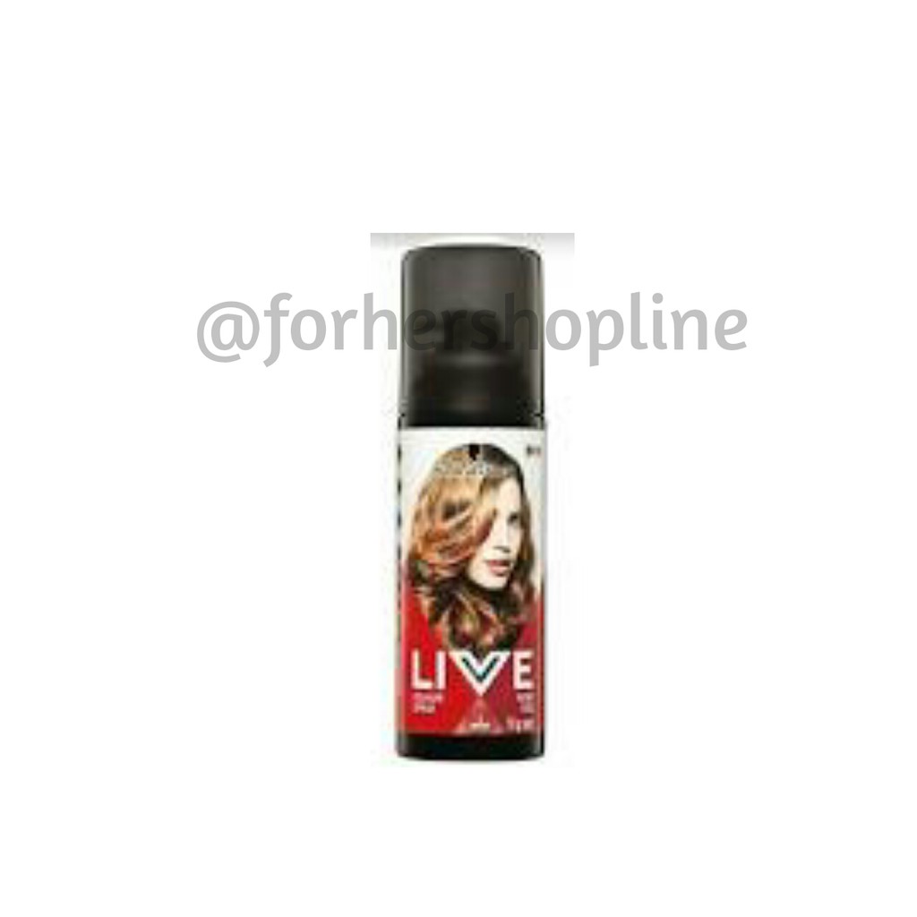 Jual Schwarzkopf LIVE COLOR SPRAY FIERY RED 70 ML | Shopee Indonesia