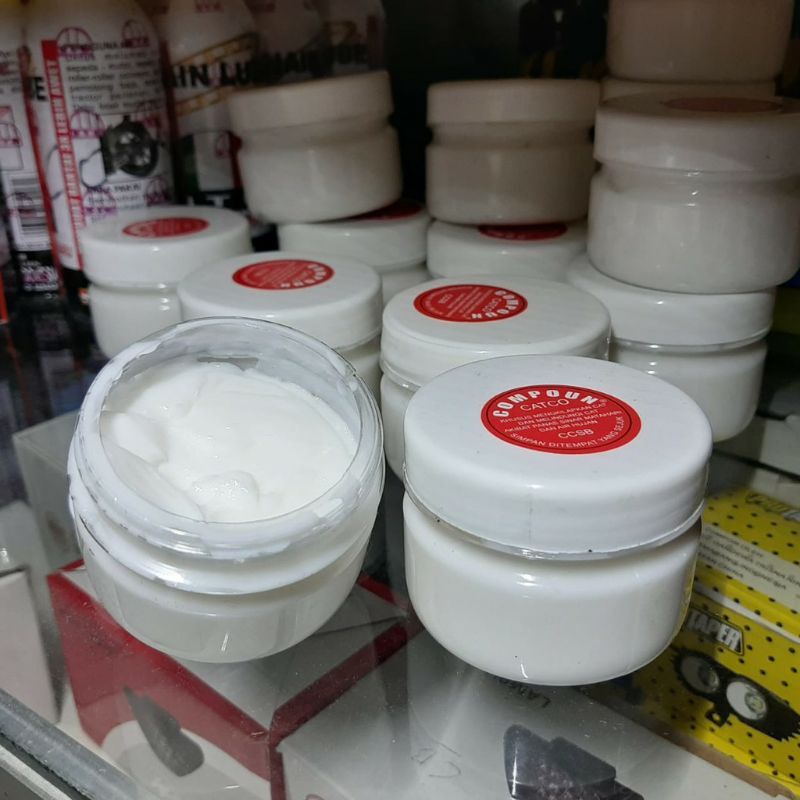 Jual compoun compond kompond kompon putih penghilang goresan atau baret ...