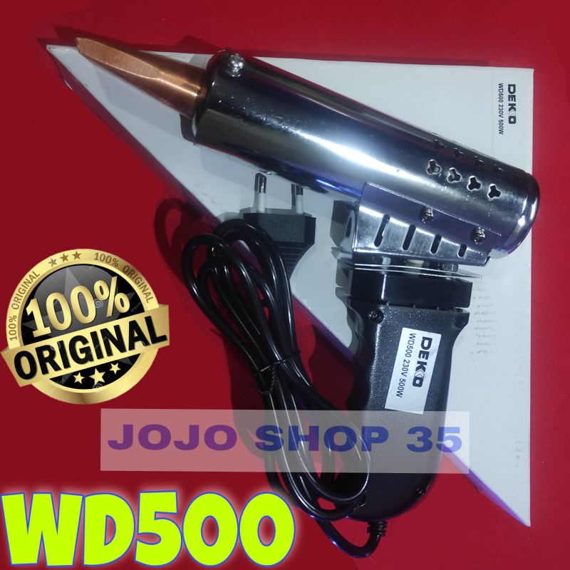 Jual Dekko WD500 Solder Tembak WD-500 WD 500 500Watt 500W Soldering ...