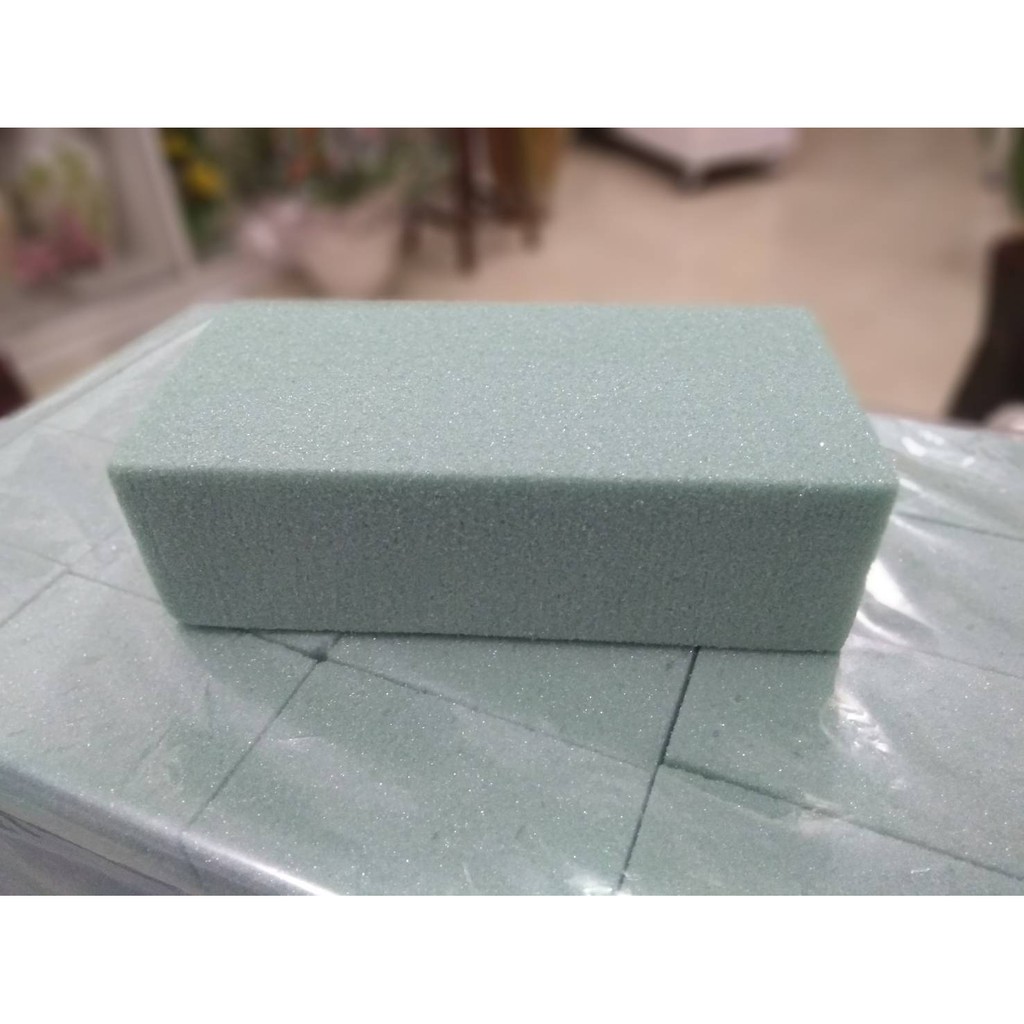 Jual Busa kering bunga artificial/floral foam busa kering per pack ...