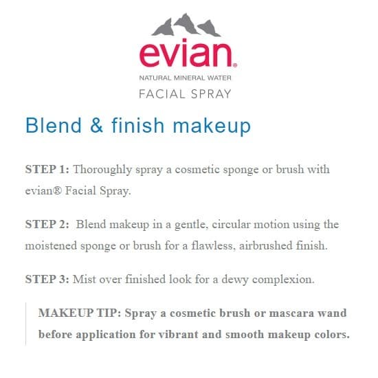 Jual MIST-FACE- EVIAN BRUMISATEUR FACIAL SPRAY 300ML NATURAL MINERAL ...
