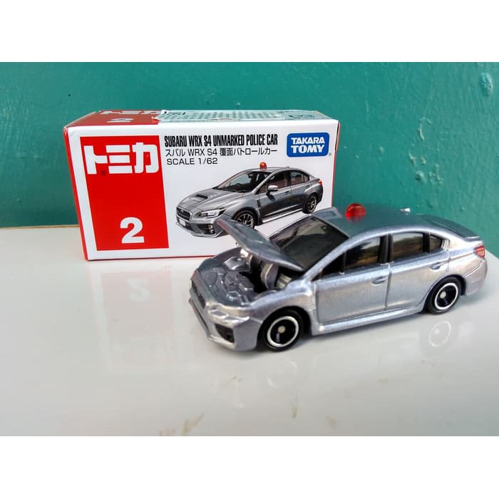 Jual Tomica No 2 Subaru wrx S4 Unmarked Police Car Diecast miniatur mobil Takara Tomy Mainan ...