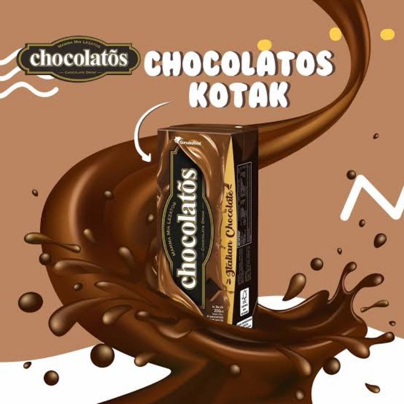 Jual chocolatos kotak 200ml /chocolatos coklat kotak 200ml | Shopee ...