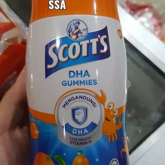 Jual Scott Dha Gummies/Vitamin Anak/Minyak Ikan/Scott Emulsion Vit Anak ...