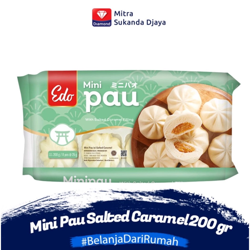 Jual EDO Mini Pau Salted Caramel 200GR | Shopee Indonesia