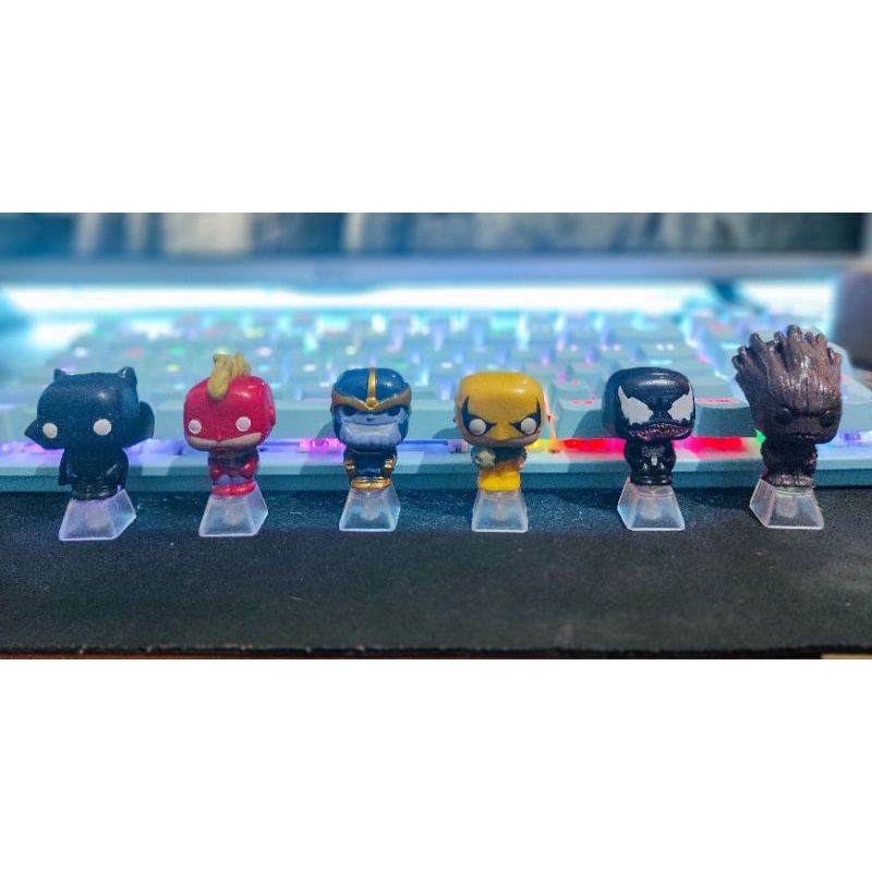 Jual Keycaps mechanical keyboard mini marvel | Shopee Indonesia