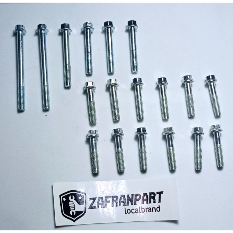 Jual Set Baut Blok Mesin Crankcase Kiri Kanan Suzuki Smash | Shopee Indonesia