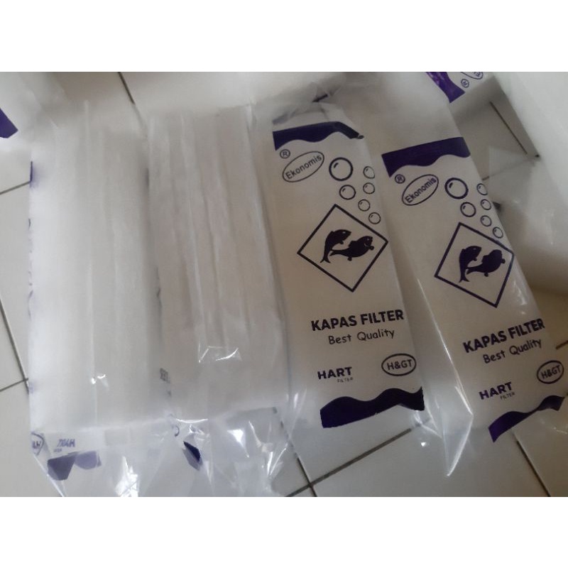 Jual kapas filter 4 lapis super murah plastik unggu | Shopee Indonesia