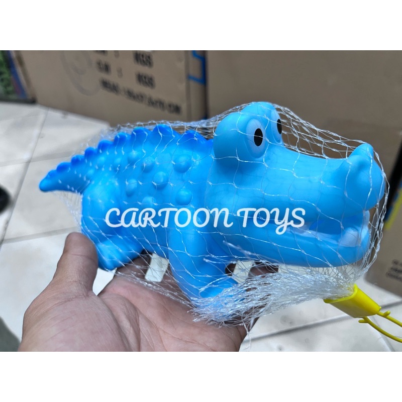 Jual MAINAN ANAK BUAYA KARET PENCET BUNYI | Shopee Indonesia