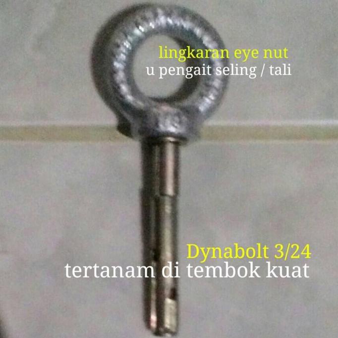 Jual Eye Nut + Dynabolt Set, 1 Set = 2 Pcs | Shopee Indonesia