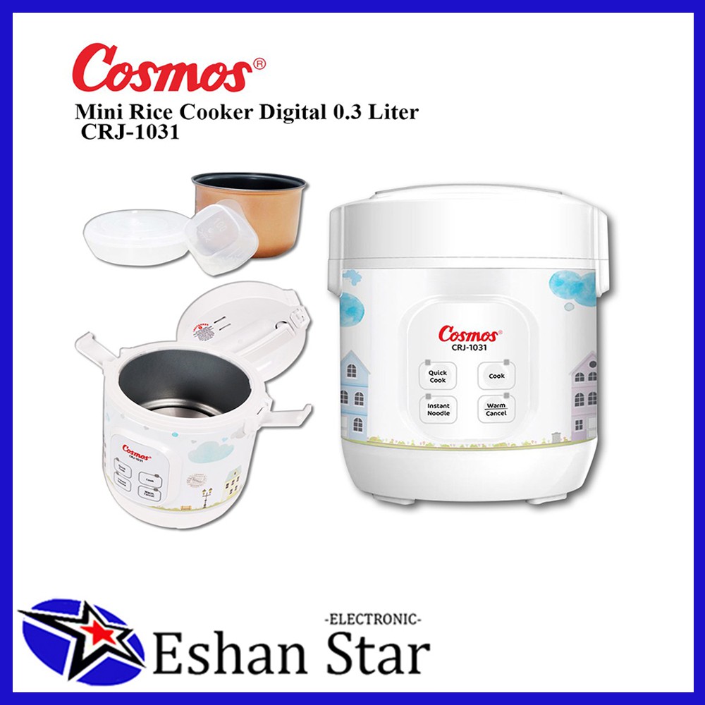 Jual Rice Cooker Mini Cosmos Digital CRJ 1031 | Shopee Indonesia