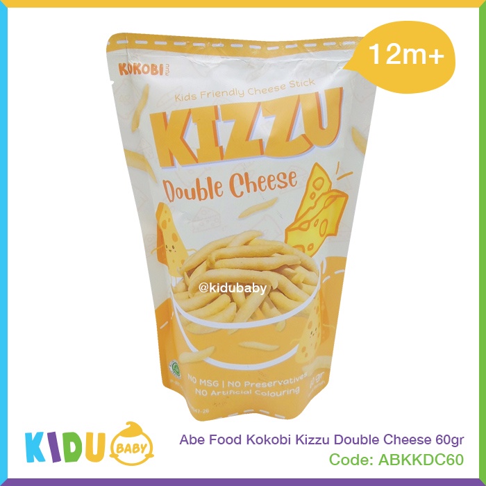 Jual Snack Bayi & Anak Abe Food Kokobi Kizzu 60gr Kidu Baby | Shopee ...