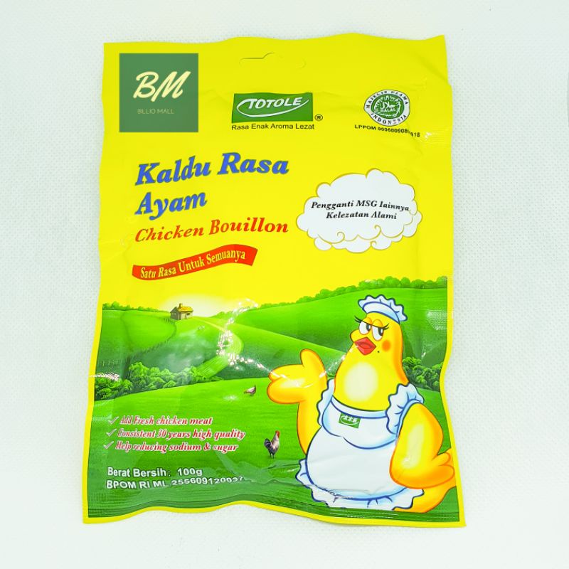Jual Totole Kaldu Ayam 100 Gr MPASI / Totole Kaldu Penyedap Rasa Ayam ...