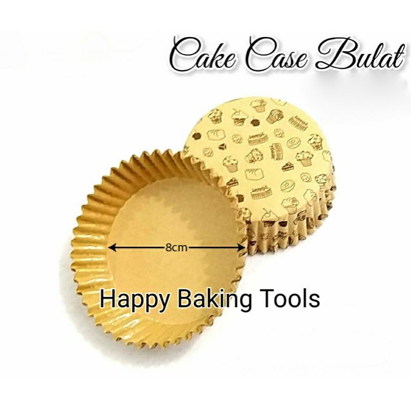 Jual Cake case bulat, kertas cup bread, baking paper cup bread | Shopee ...
