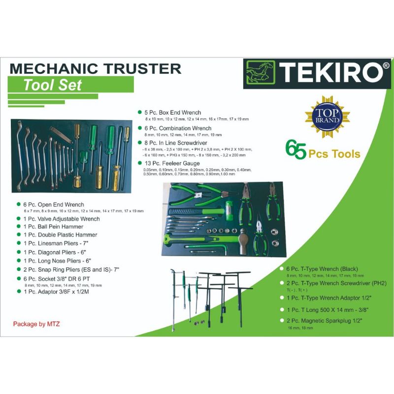 Jual MECHANIC TRUSTER HONDA BY TEKIRO TOOL KIT HONDA ALAT BENGKEL ...