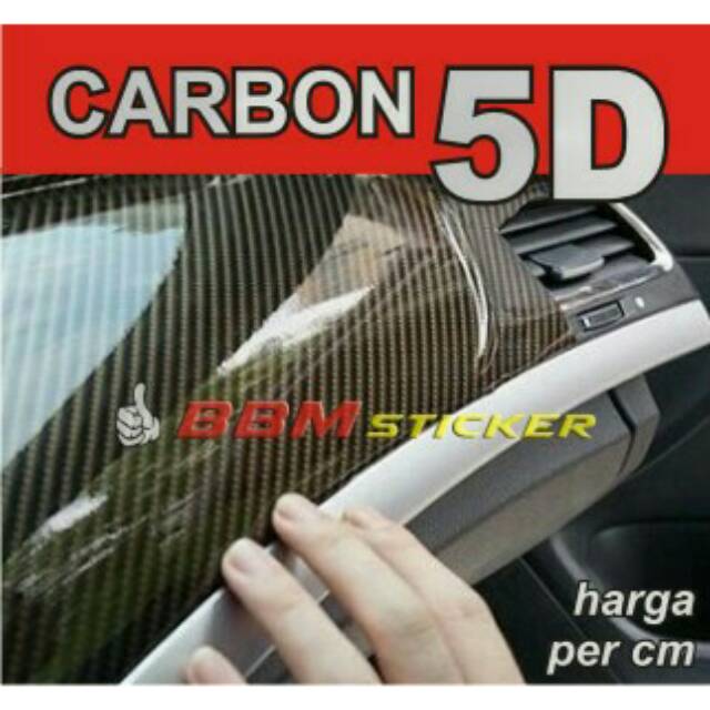 Jual Sticker stiker carbon karbon untuk interior maupun eksterior mobil ...
