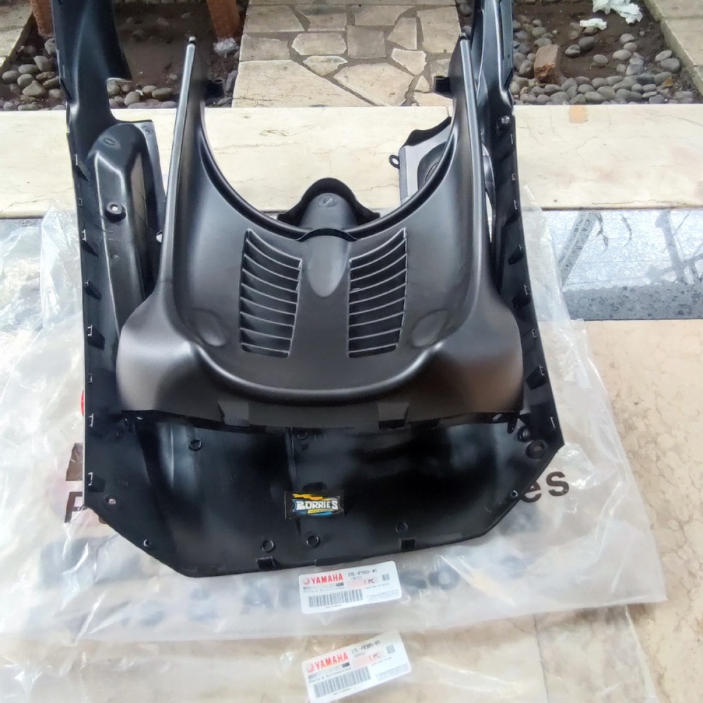 Jual KOLONG FENDER INNER COVER LOWER MIO SPORTY SMILE HITAM DOFF ...
