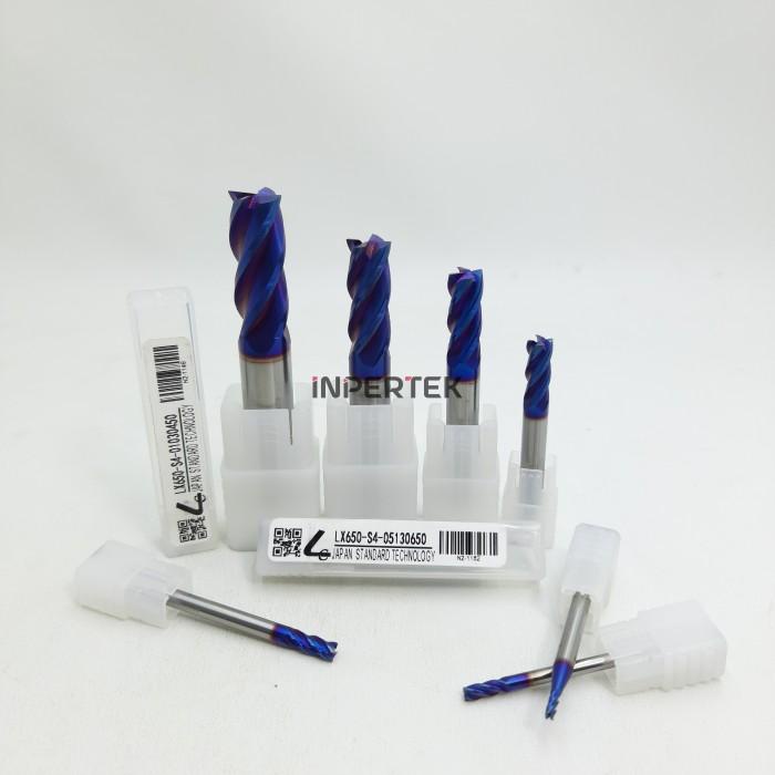 Jual Endmill 4 4F Lexees Endmill Carbide 4 Hrc65 Pisau Cutter Milling 4Mm | Shopee Indonesia