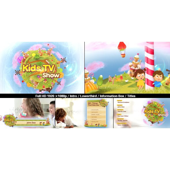 Jual VideoHive Kids TV Show Pack for After Effects 19869909 | Shopee ...