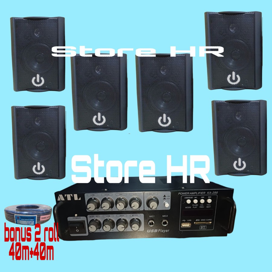 Jual paket sound System kantor atau cafe Crimson 6 unit mesjid bonus ...