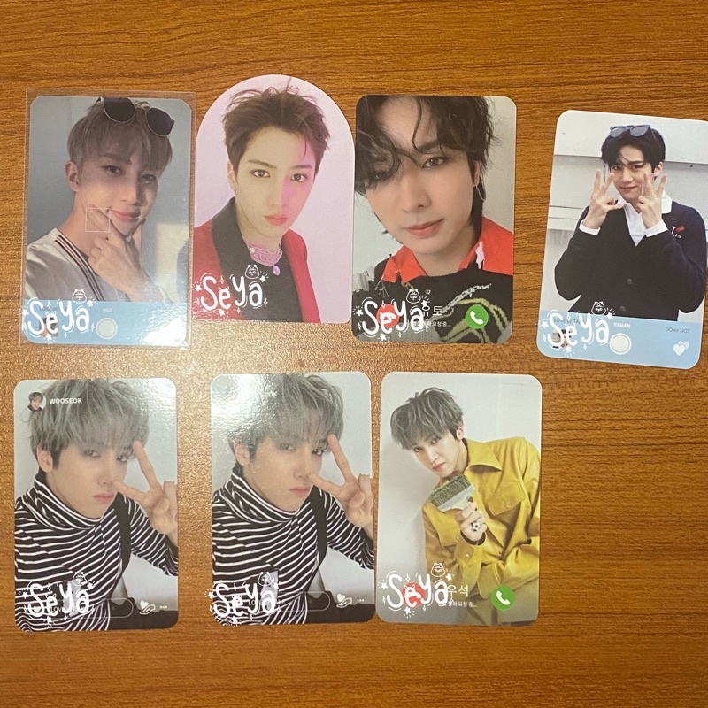 Jual pentagon lot pc album hui wooseok yanan yuto photocard | Shopee ...