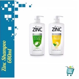 Jual Zinc Shampoo 680ml / Zinc Shampoo Active Fresh / Refreshing Cool ...
