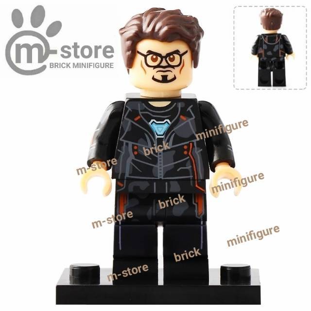 Jual brick avengers infinity war tony stark mini toy figure | Shopee ...
