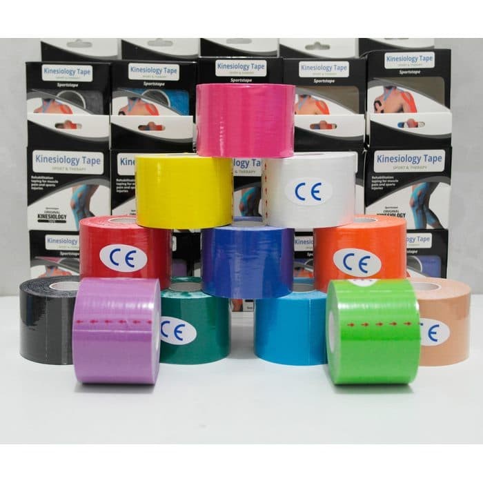 Jual Kinesio Tape Terapi Cedera Otot Elastis Hangat Original | Shopee ...