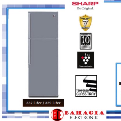 Jual SHARP SJ-450GP-SD KULKAS 2 PINTU | Shopee Indonesia