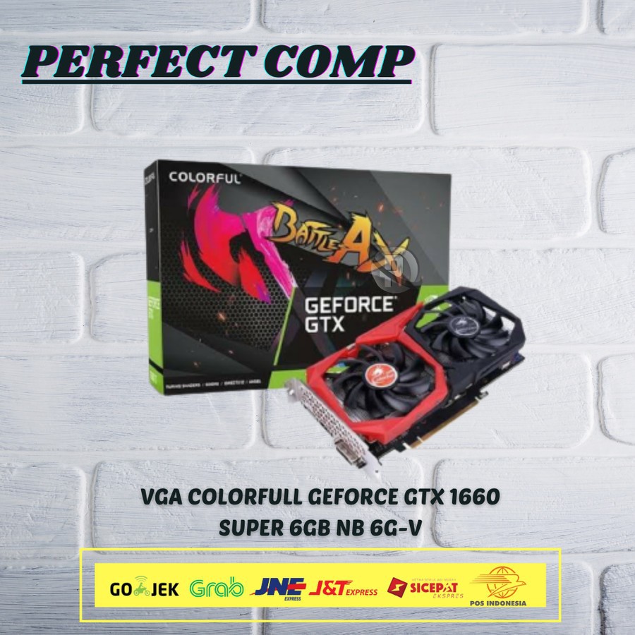 Jual VGA Colorful Geforce GTX 1660 Super NB 6G-V 6GB - 6 GB GDDR6 | Shopee Indonesia