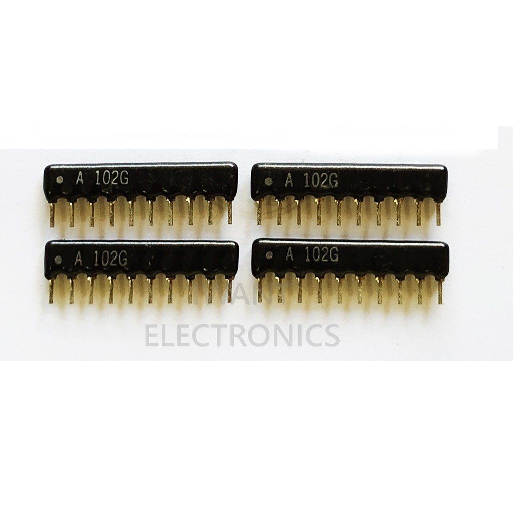 Jual RESISTOR ARRAY 1K 10P R.PACK | Shopee Indonesia