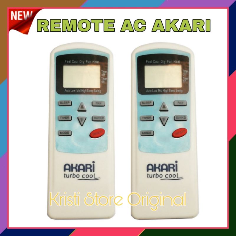 Jual Remote Akari AC turbo Cool Best Quality | Shopee Indonesia