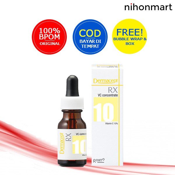 Jual Dermacept RX VC 10% Serum 10ml | Shopee Indonesia