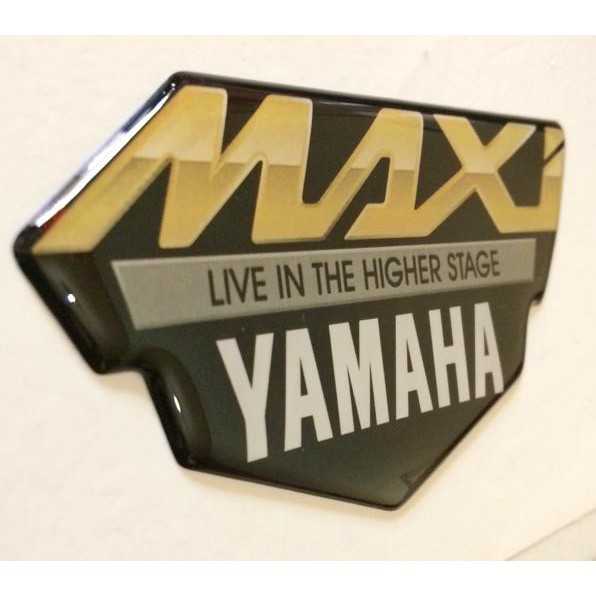 Jual Stiker Resin Yamaha Maxi Nmax, Tmax, Xmax, Aerox Premium Best ...