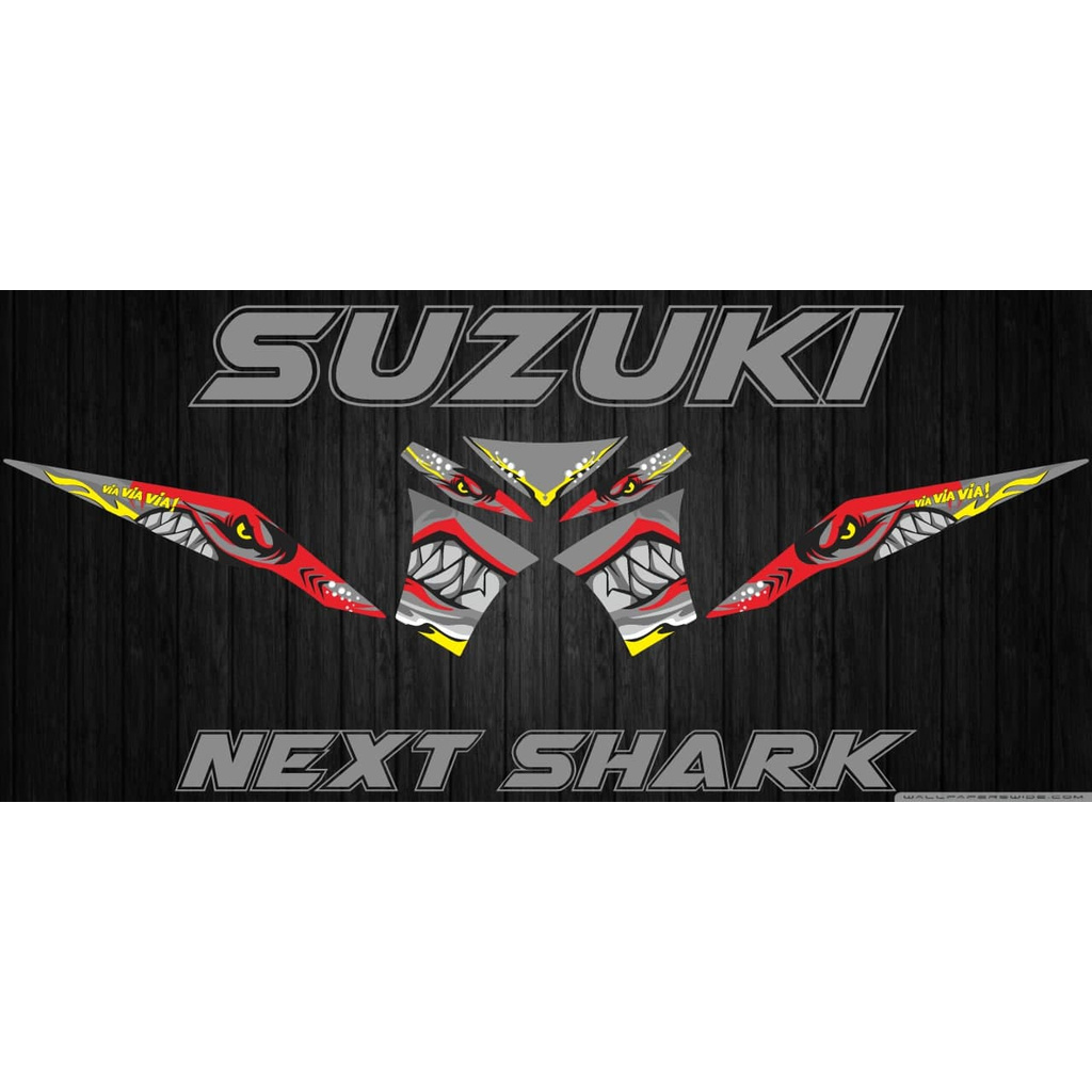 Jual Stiker motori next shark | Shopee Indonesia