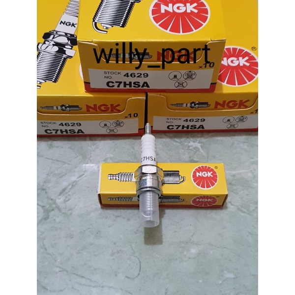 Jual Busi NGK C7 C7HSA Supra Fit New Grand Mio j Mio M3 Mio soul ...