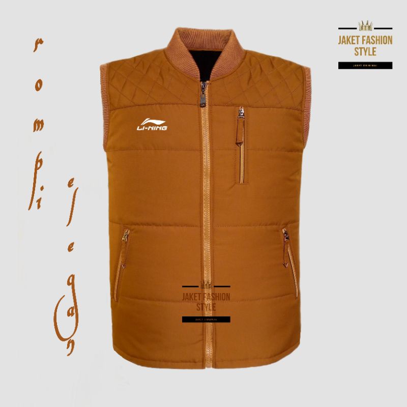 Jual Jaket Rompi badminton lining olahraga bulutangkis outdoor pria ...