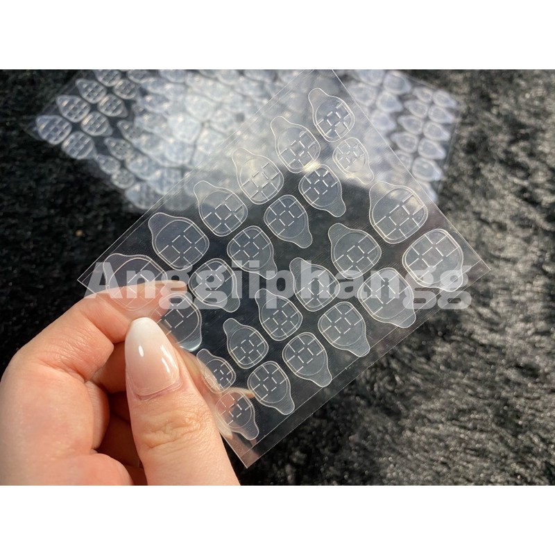 Jual LEM GEL TAPE KUKU PALSU (1 Strip isi 24pcs) | Shopee Indonesia