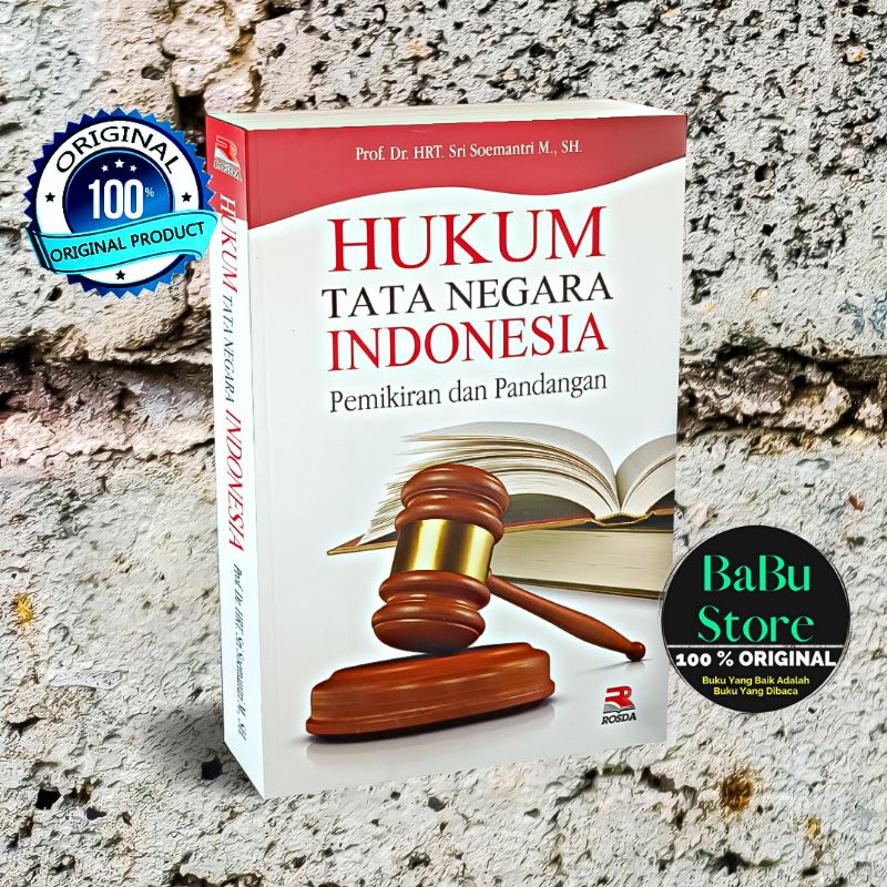 Jual Buku HUKUM TATA NEGARA INDONESIA - HRT Sri Soemantri M - Rosda ORIGINAL | Shopee Indonesia