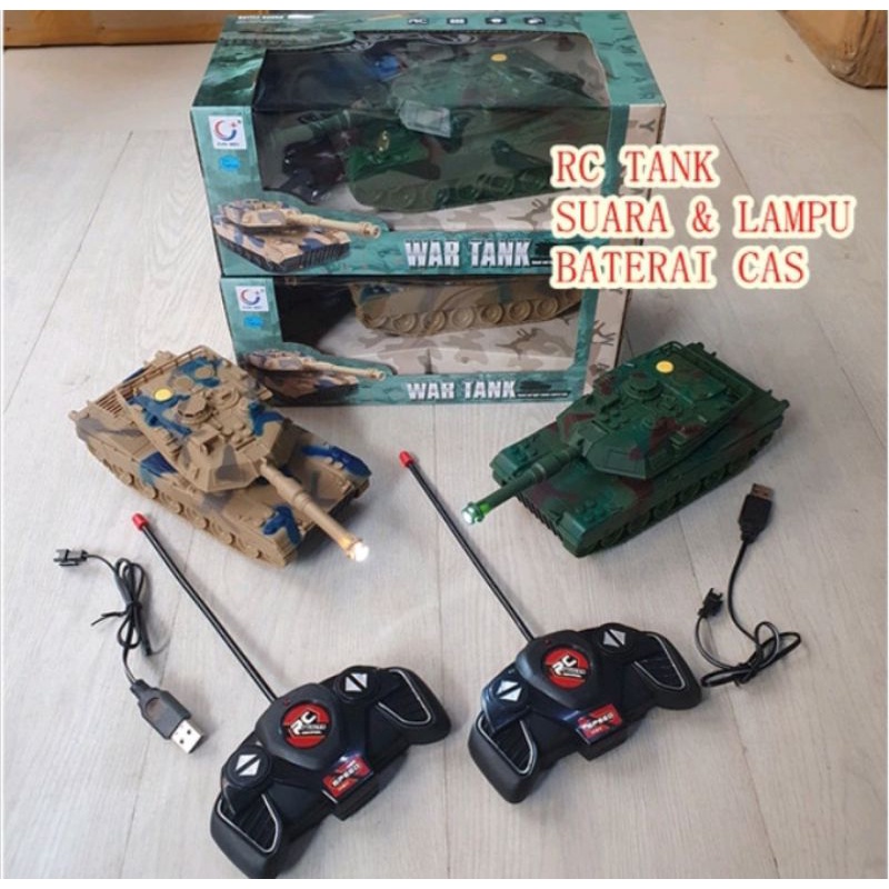 Jual MAINAN RC MILITARY WAR TANK SKALA 1:32 BATTLE TANK REMOTE CONTROL ...