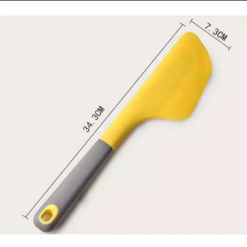 Jual PREMIUM Spatula Jumbo silicone Spatula kue roti cake silikon ...