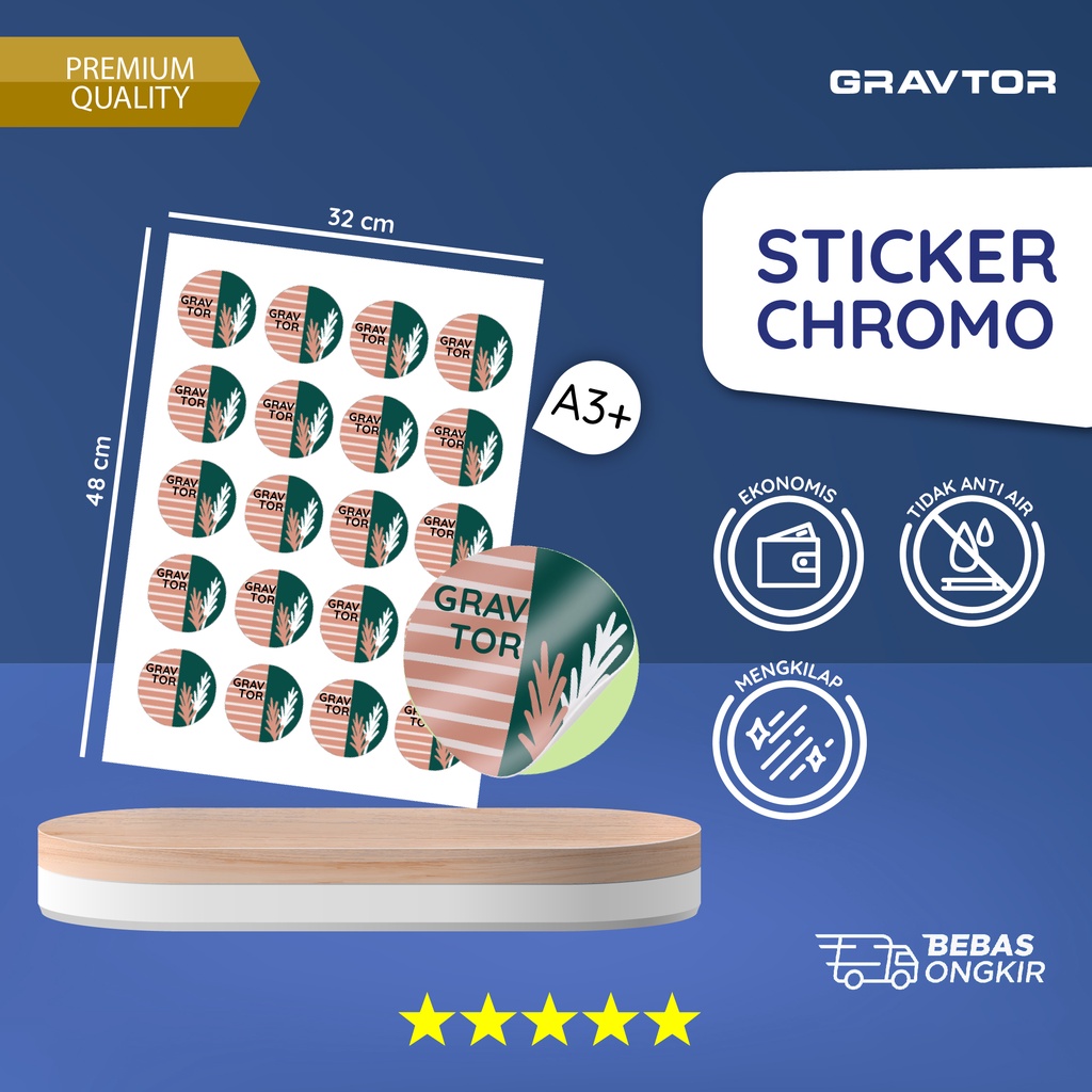 Jual Cetak Stiker Chromo A3+ & Kiss Cut - Print Sticker Label Kromo ... Jual Cetak Stiker Chromo A3+ & Kiss Cut - Print Sticker Label Kromo ...