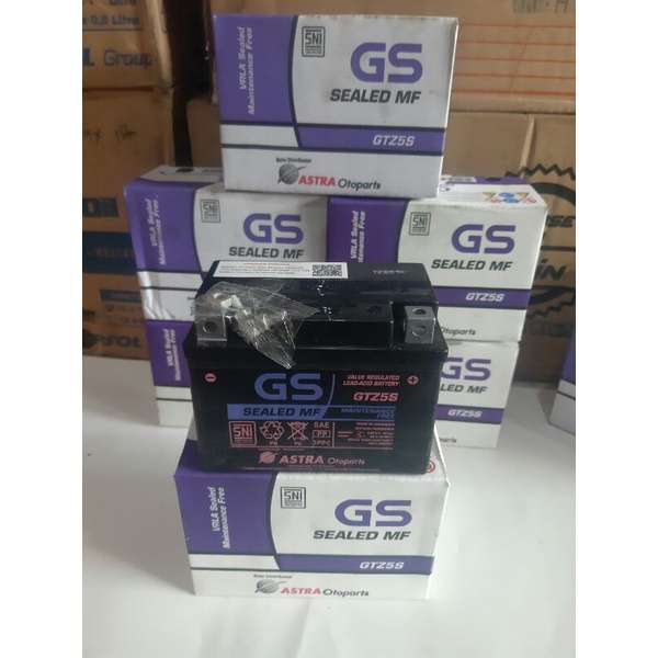 Jual AKI GS GTZ5S (Asli GS ASTRA) | Shopee Indonesia