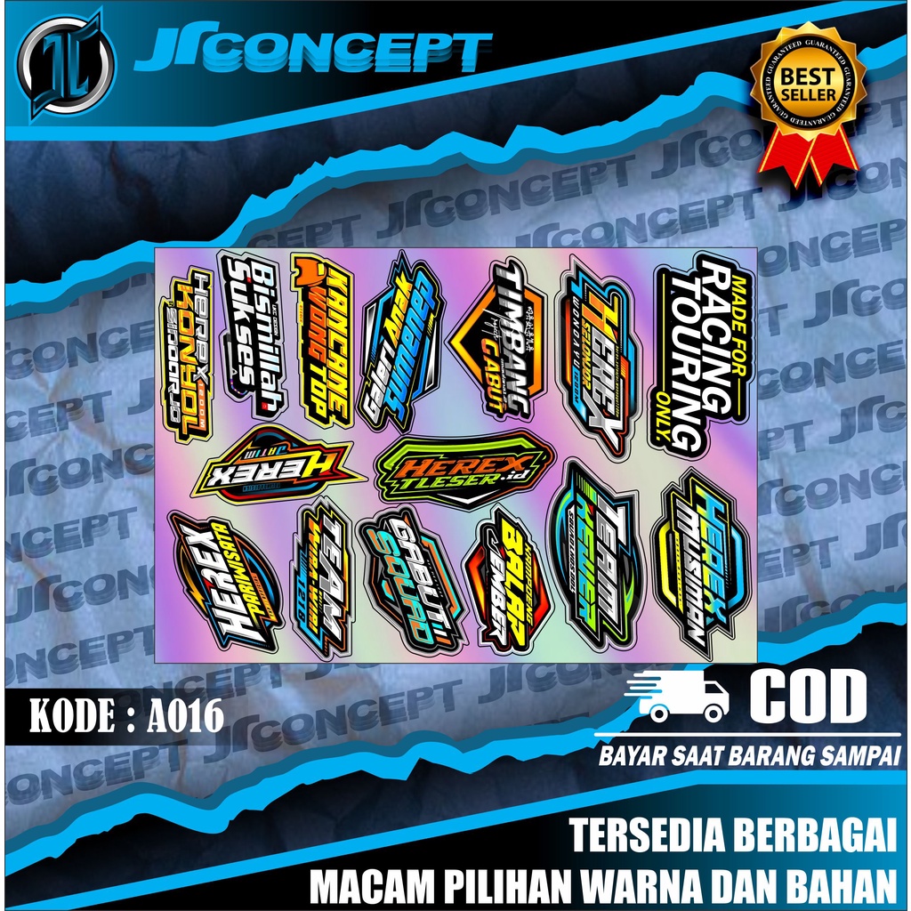 Jual STICKER LOGO HEREX (1 LEMBAR ) | Shopee Indonesia