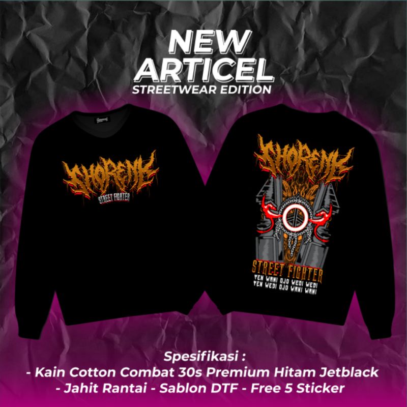 Jual SWEATER PSHT DESAIN TERBAIK SHORENK ORANGE SABLON DEPAN TULISAN ...