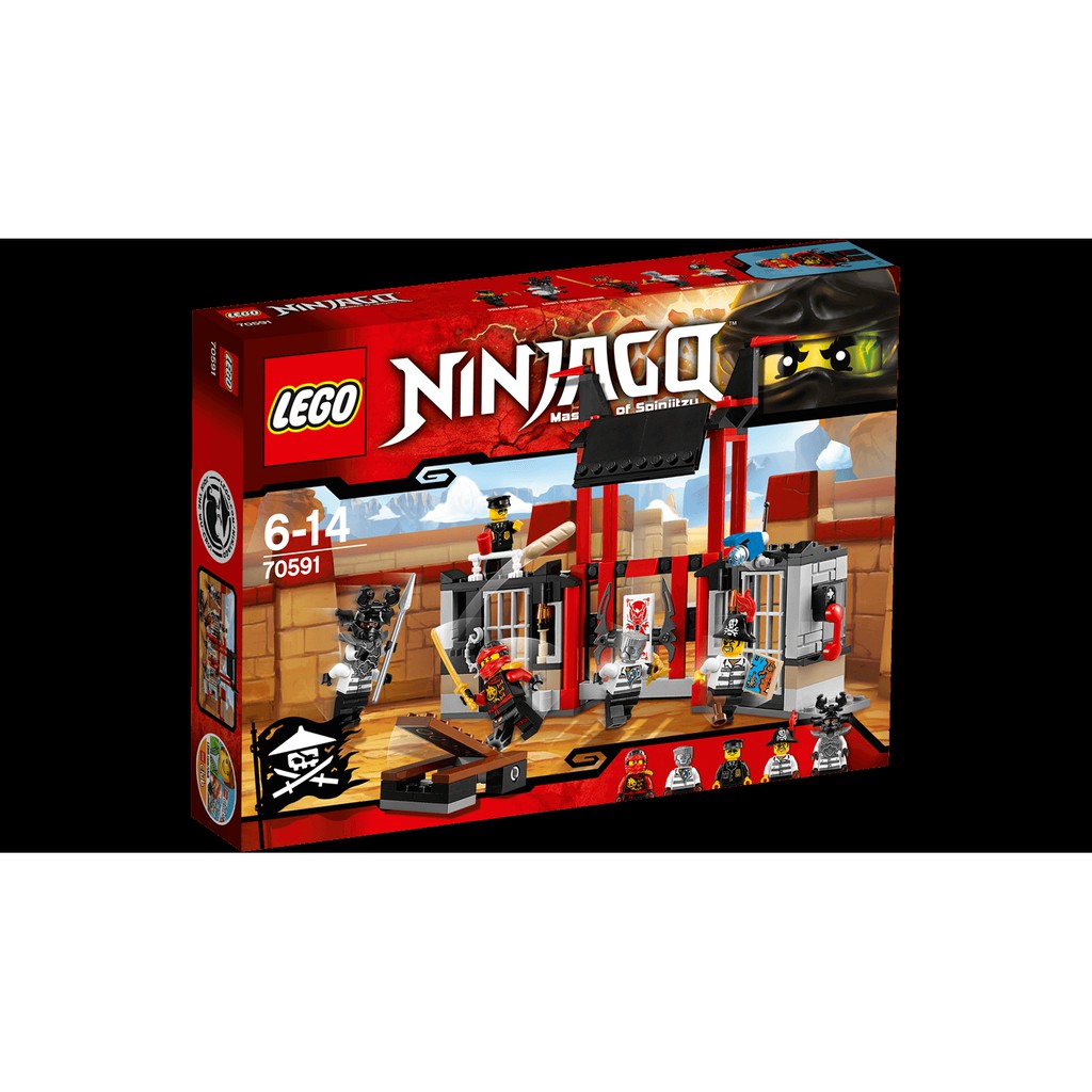 Jual Lego 70591 Ninjago Kryptarium Prison Breakout Master of Spinjitzu ...