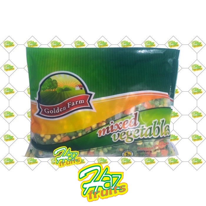 Jual Golden farm Frozen Mix Vegetable 1 Kg | Shopee Indonesia
